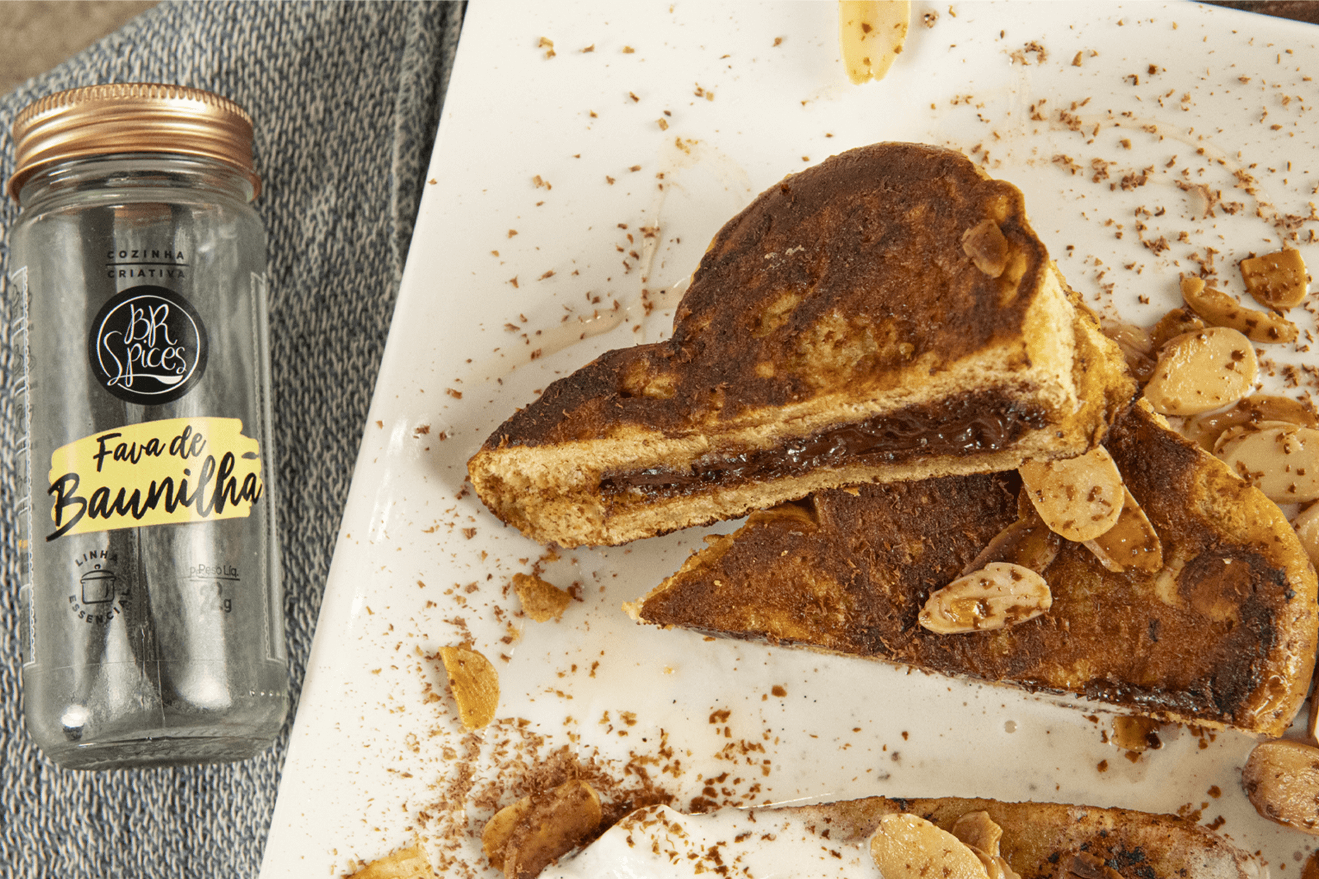 French Toast com Baunilha